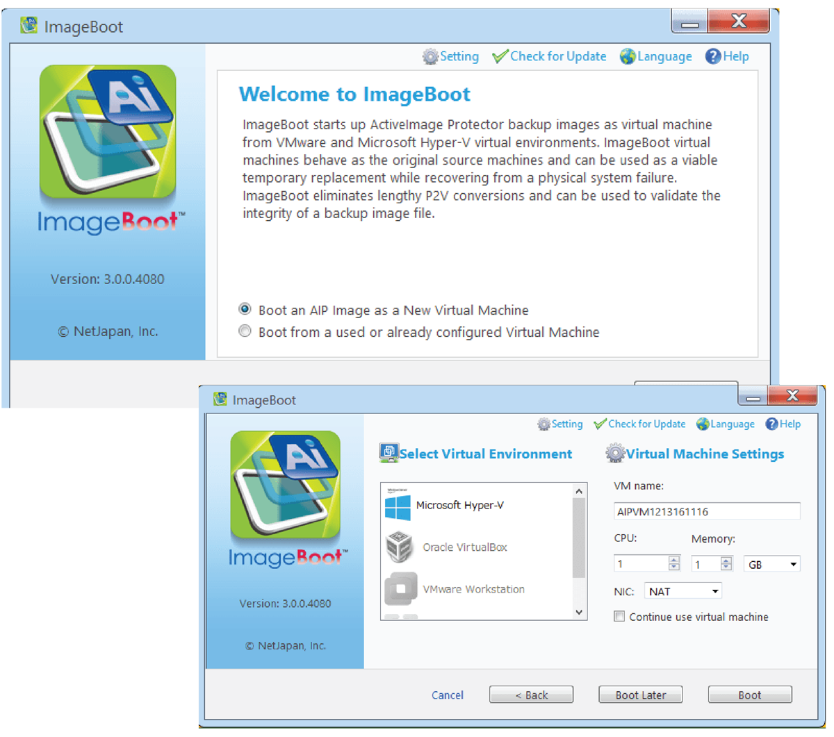 ImageBoot 1 A - Actiphy