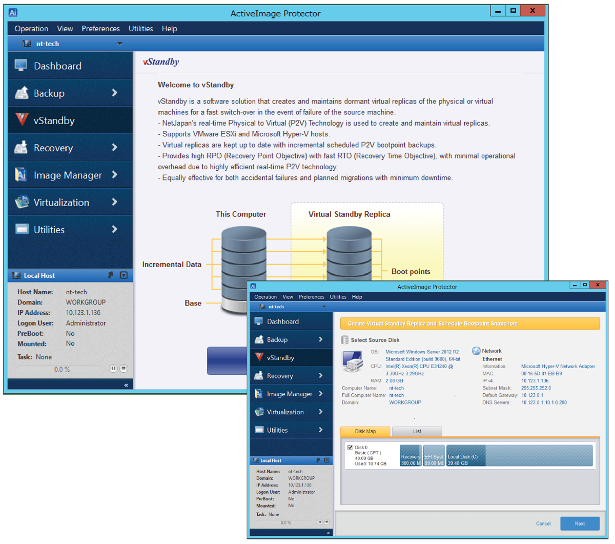 vStandby AIP 1 A - Actiphy